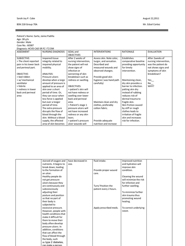 Ncp-impaired Gas Exchange