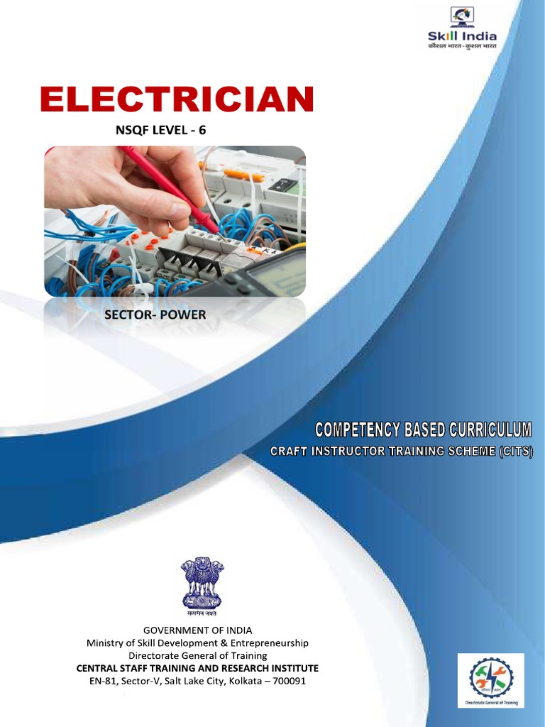 Electrician NSQF | PDF