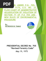 Presidential Decree NO. 705: The Revised Forestry Code | PDF | Logging | Lumber