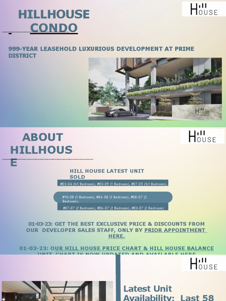 Hillhouse Condo | PDF | Housing | Buildings And Structures