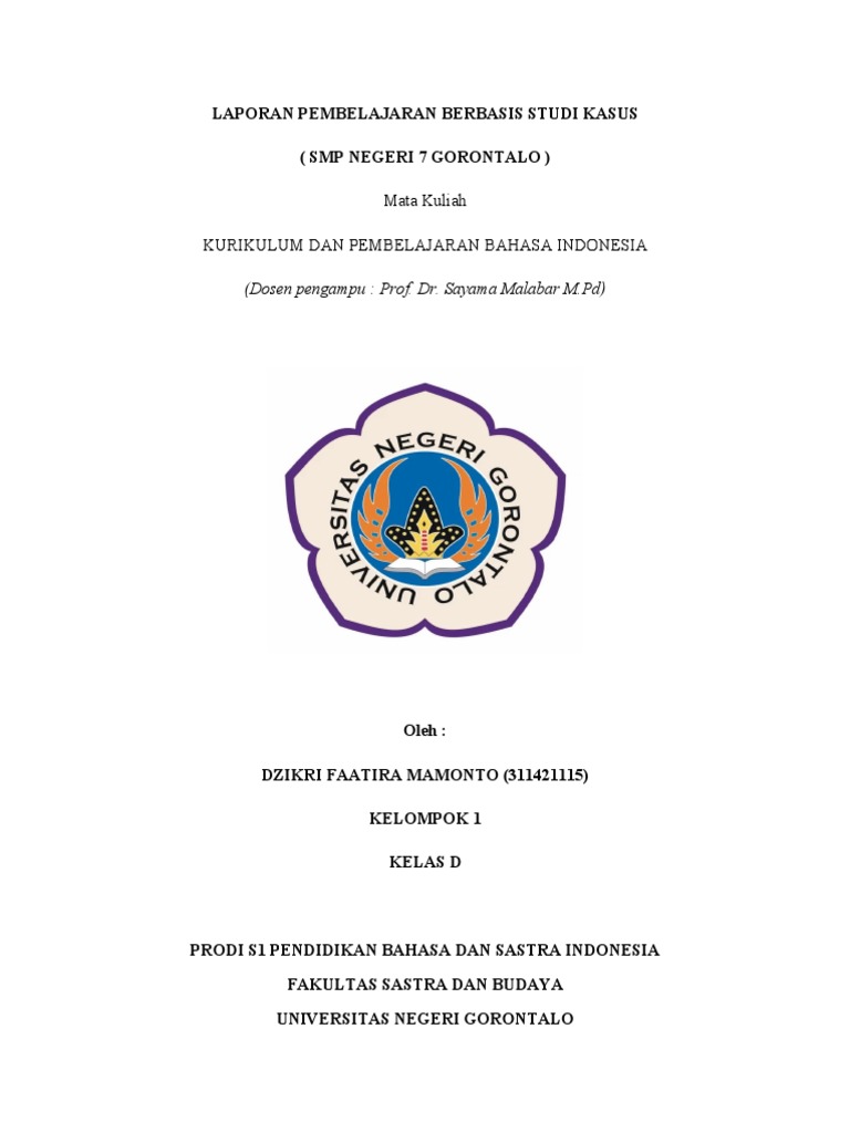 Dzikri Faatira Mamonto (311421115) | PDF