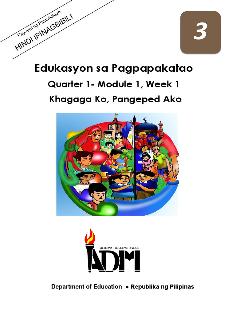 EsP3 Q1 Mod 1 Week 1 Meranao Zenaida Dica Edited | PDF