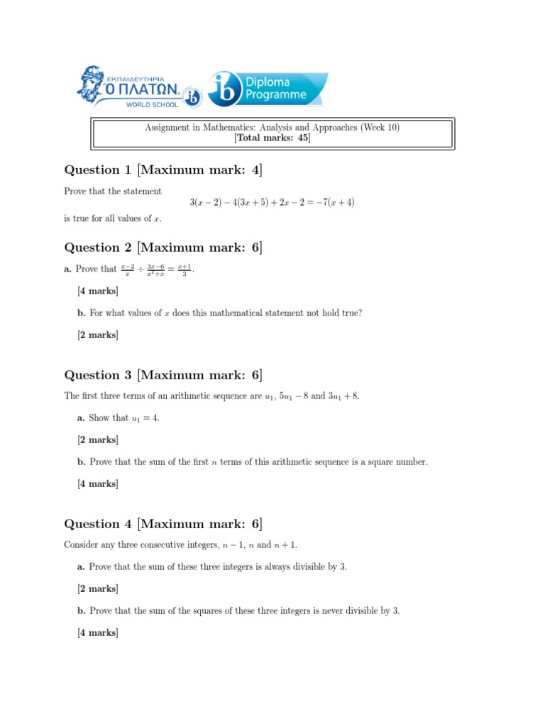Week10 SL Assignment | PDF