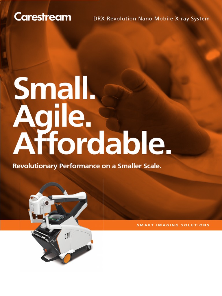 CSH DRX Brochure Nano Mobile | PDF | Radiology | Carbon Nanotube