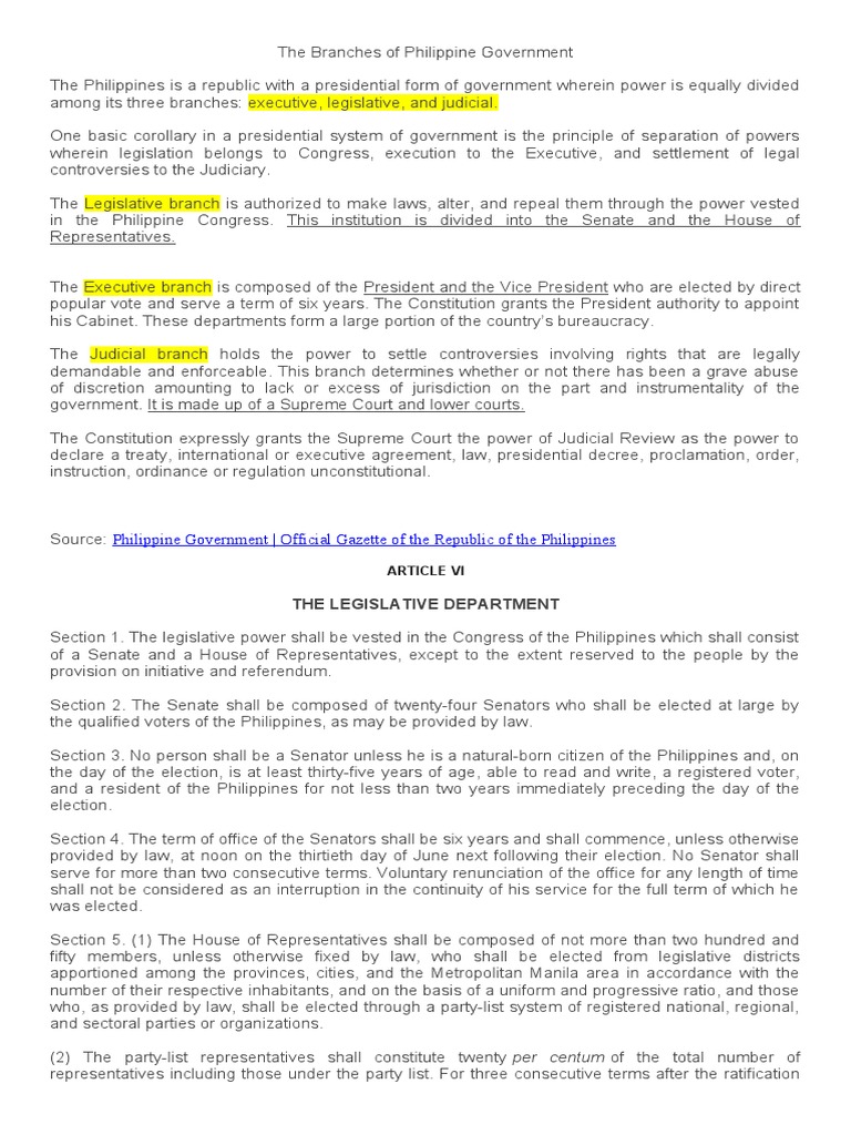 Grade 12 Notes On Branches of Government | PDF | United States House Of ... Grade 12 Notes On Branches of Government | PDF | United States House Of ...