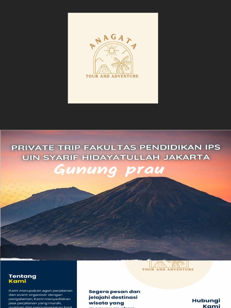 Anagata Private Trip | PDF