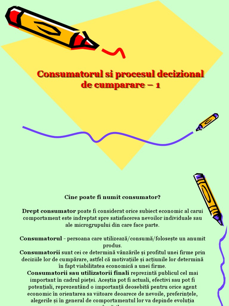 C6 - Consumatorul Si Procesul Decizional de Cumparare | PDF