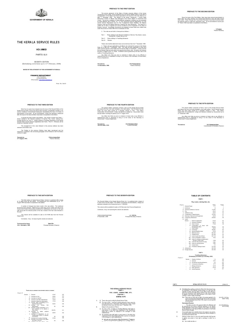 KSR Vol.I Part I &II-7th Edition | PDF | Justice | Crime & Violence