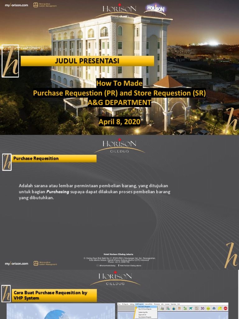 How To Made PR Dan SR VHP System | PDF