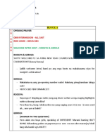 Christmas Party Script | PDF