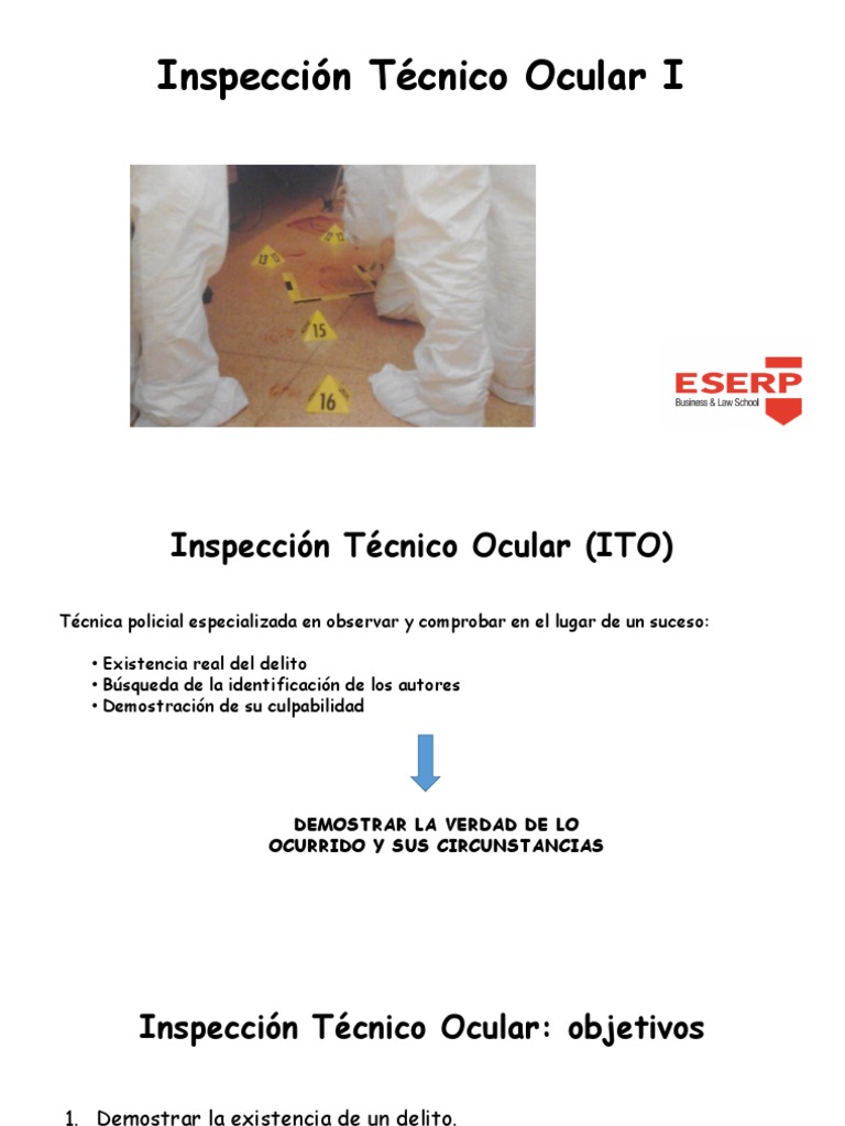 Inspección Técnico Ocular I | PDF