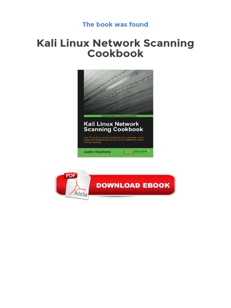 Kali Linuxg Cookbook Books - pdf-1 | PDF | Security | Computer Security
