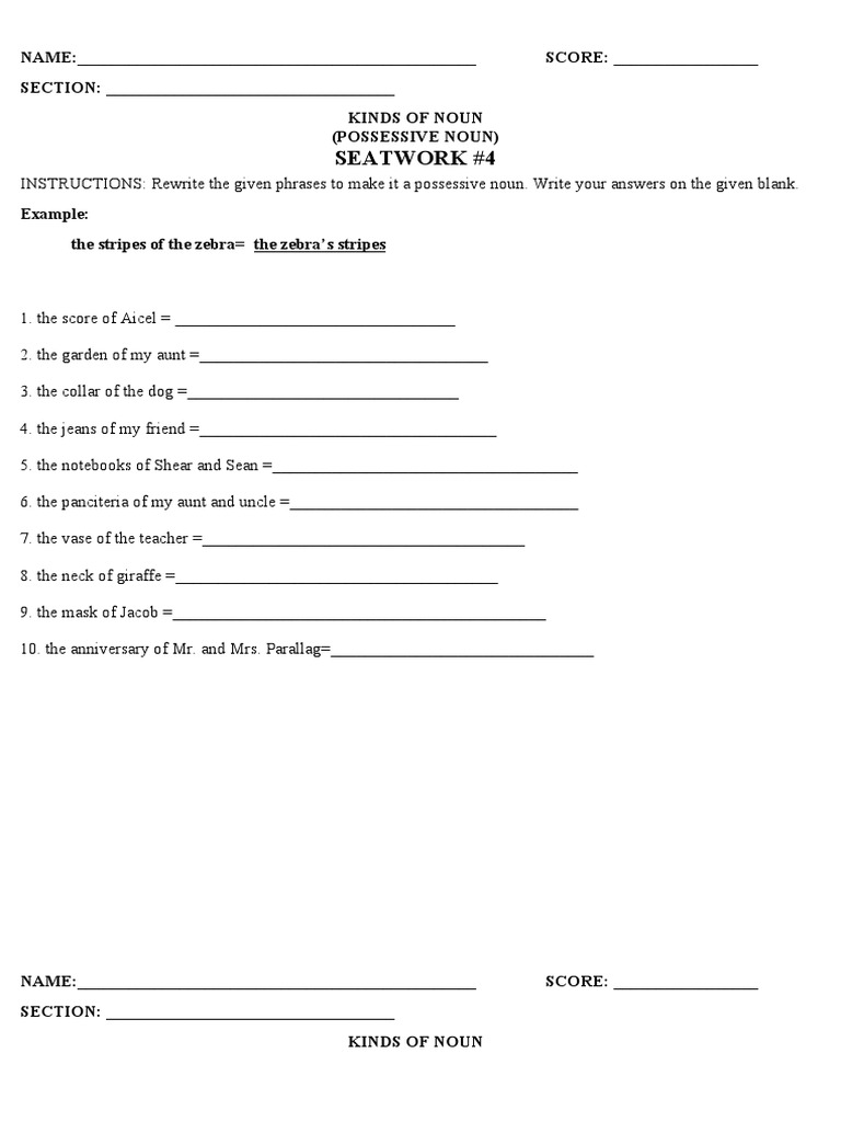 English Seatwork 4 and Quiz 2 | PDF | Linguistics