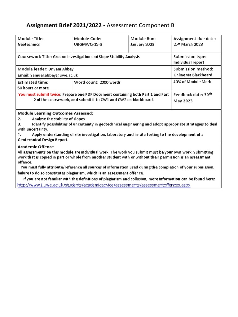 Geo Technic | PDF | Geotechnical Engineering
