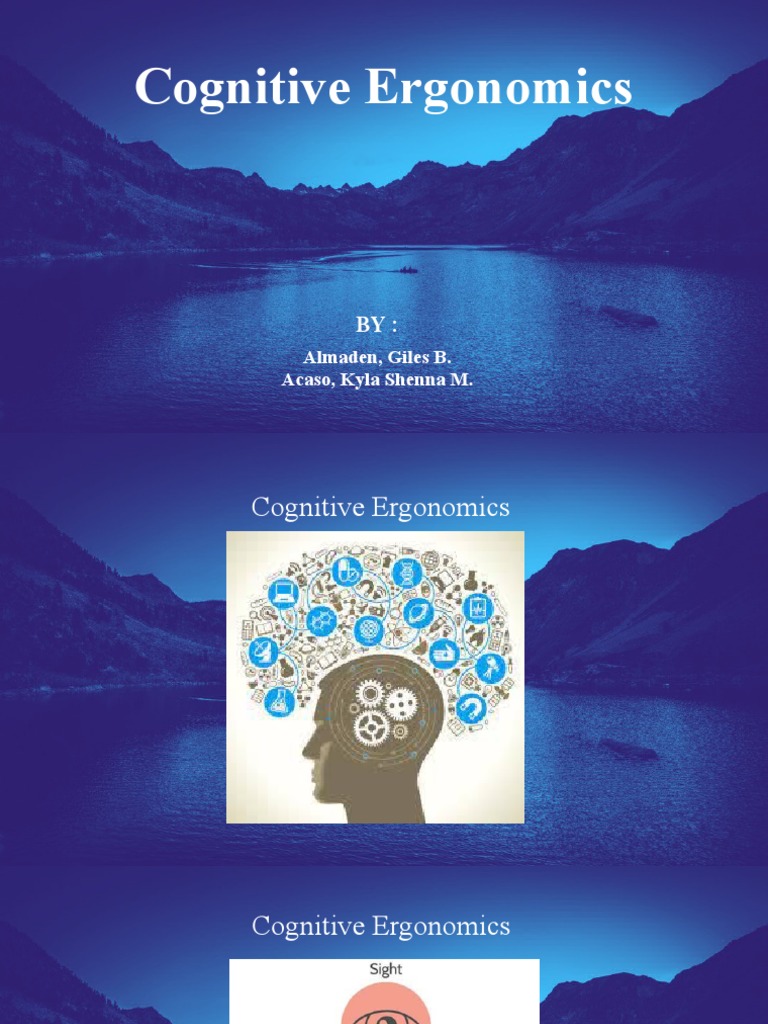 Cognitive Ergonomics 1 | PDF | Human Factors And Ergonomics | Cognitive ...