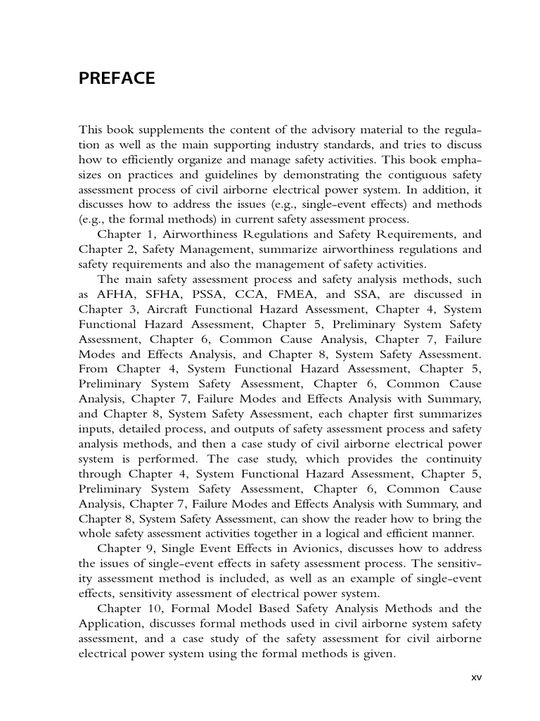 Preface - 2017 - Civil Aircraft Electrical Power System Safety ...