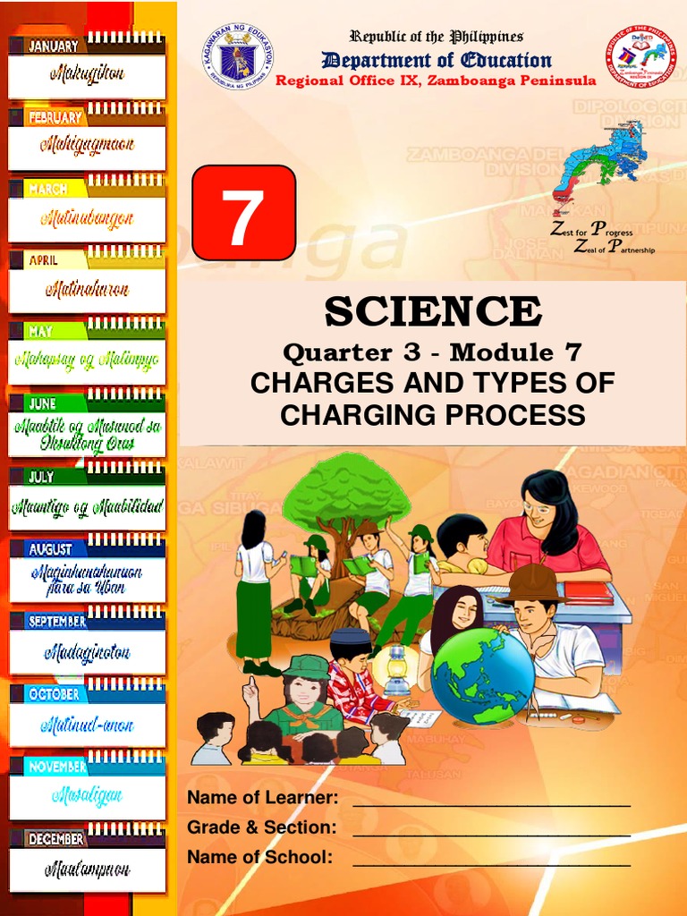 Science 7 Module 7 Version 3 | PDF | Electric Charge | Electron