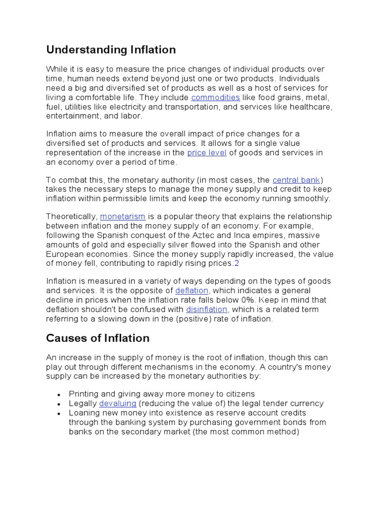 Inflation Part 2 | PDF | Inflation | Consumer Price Index