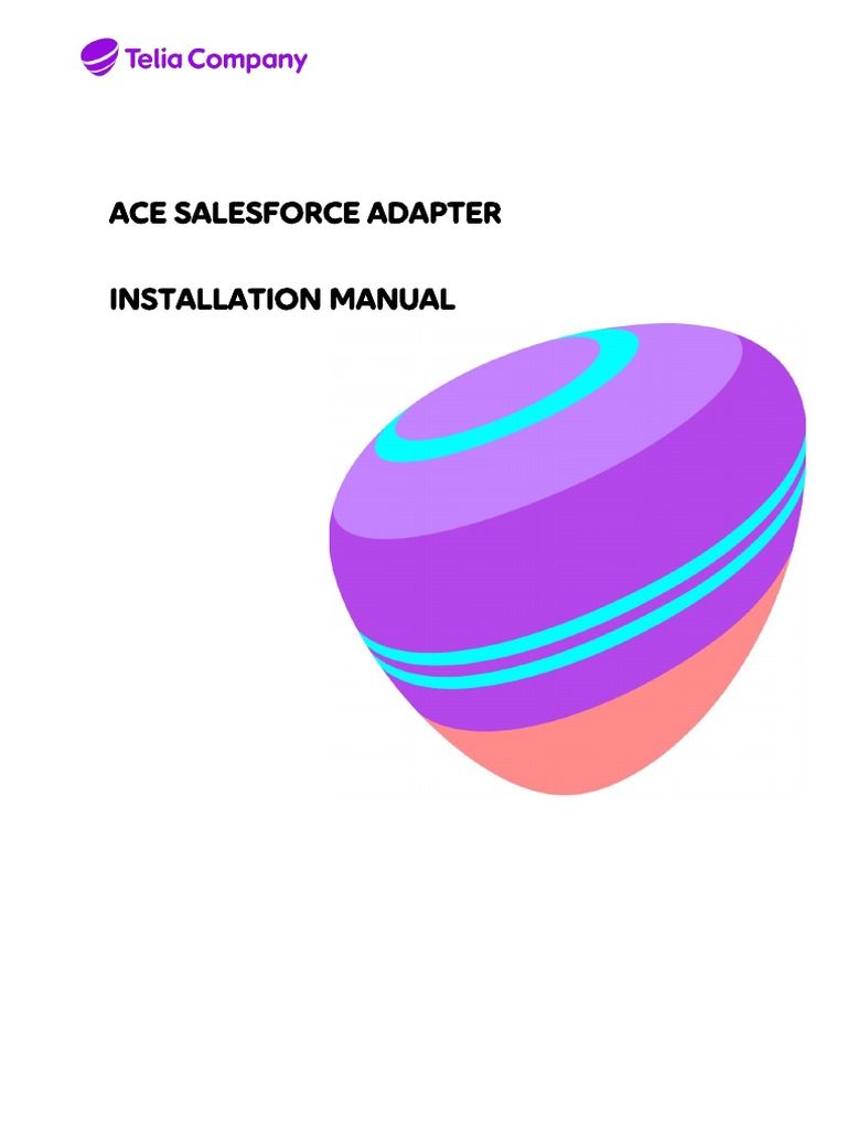 Installation Manual ACE Salesforce Adapter - Rev5.0 | PDF | Parameter ...