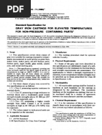 ASTM A48 Standard Specification For Gray Iron Castings | PDF