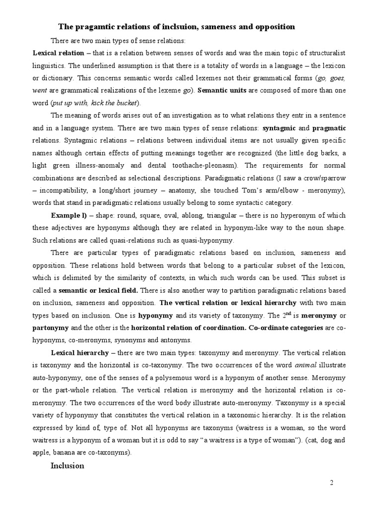 SEMANTIKA | PDF | Lexicon | Interpretation (Philosophy)