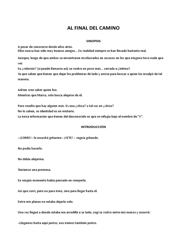 Al Final Libro 1 | PDF | Amor