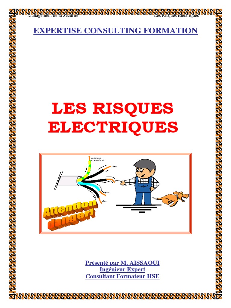 3 Risques Electriques Effets Sur Le Corps Humain | PDF | Brûlure | Électricité