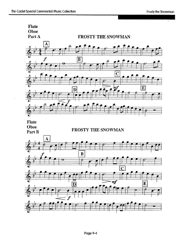 Frosty The Snowman | PDF