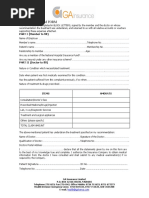 Aar Claim Form | PDF