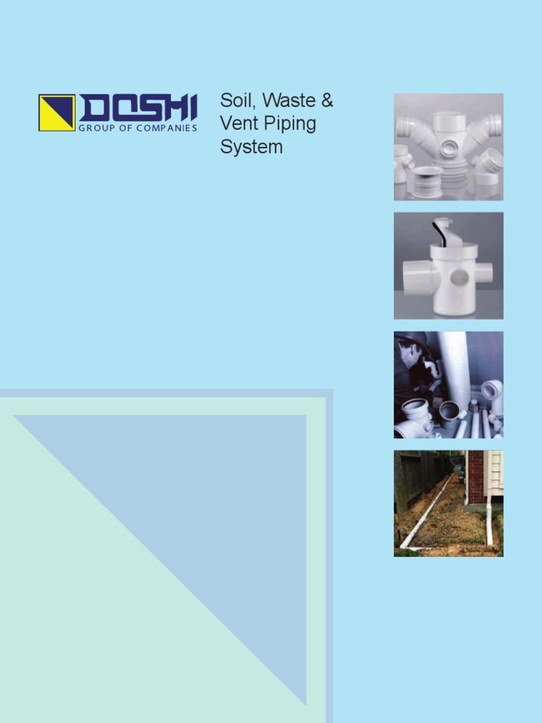 Soil Waste Vent Piping Systems | PDF | Pipe (Fluid Conveyance) | Ac ...