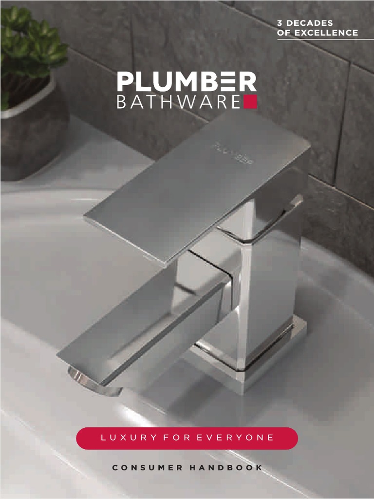 Plumber Catalogue | PDF | Tap (Valve) | Plumbing
