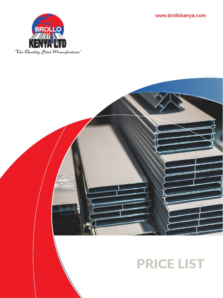 Brollo Kenya Price List 2020 | PDF