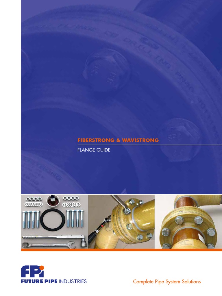 FIBERSTRONG WAVISTRONG Flange Guide | PDF | Screw | Washer (Hardware)