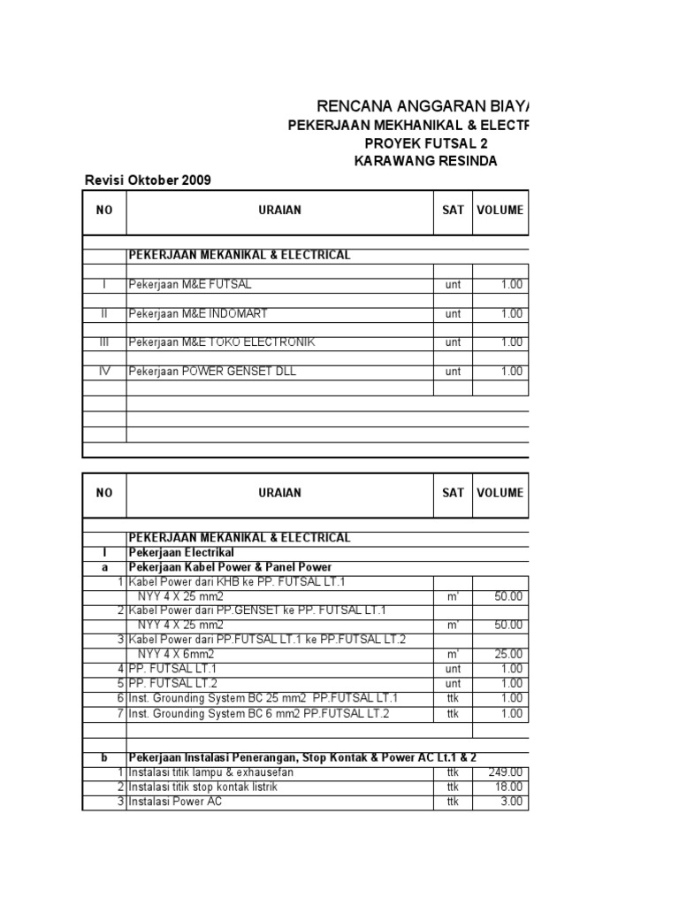 Rab Futsal Karawang | PDF | Teknologi & Rekayasa