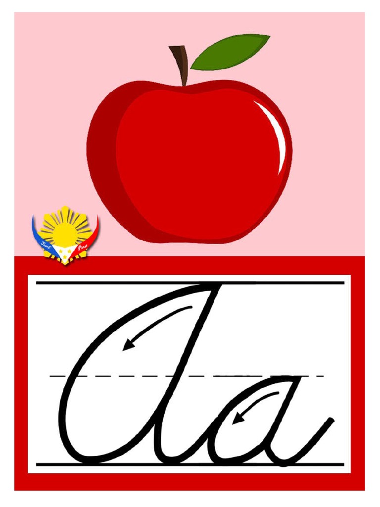 Cursive A-Z Alphabet (Printable Decor) | PDF