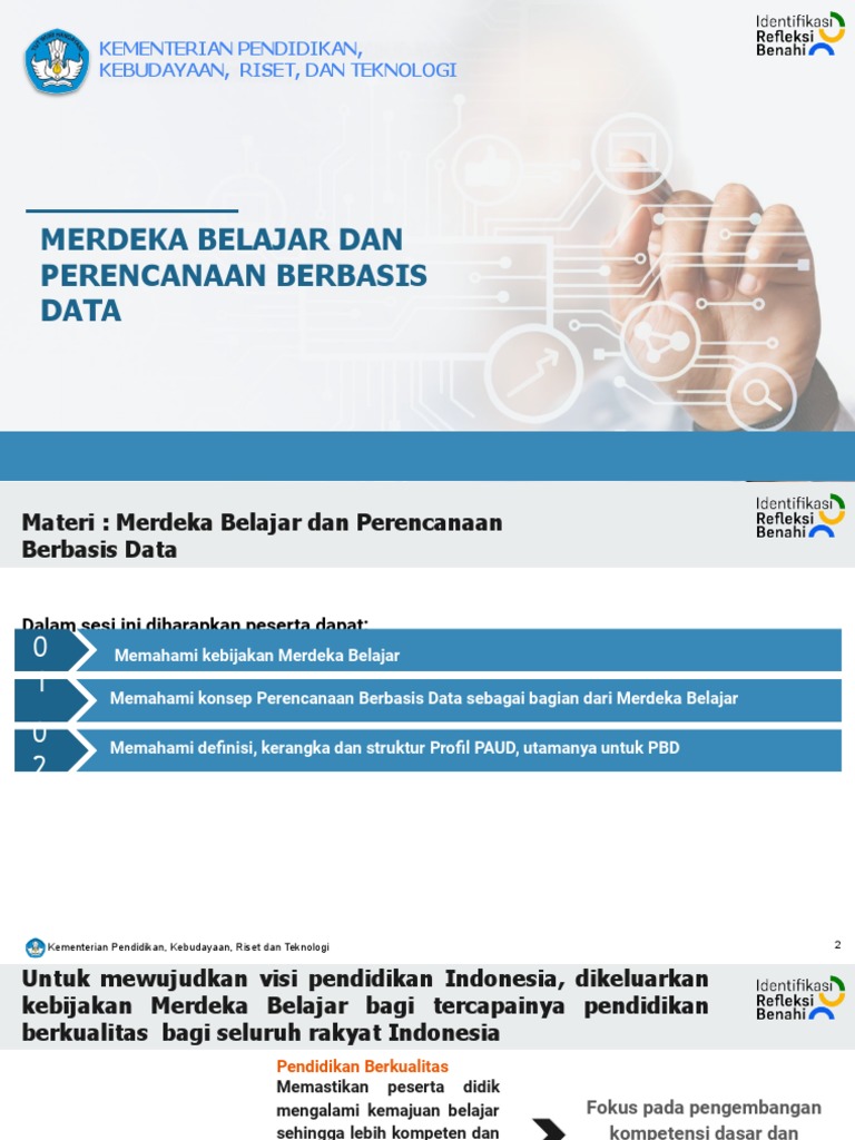 02 Materi Merdeka Belajar Dan PBD PAUD | PDF | Karier & Perkembangan