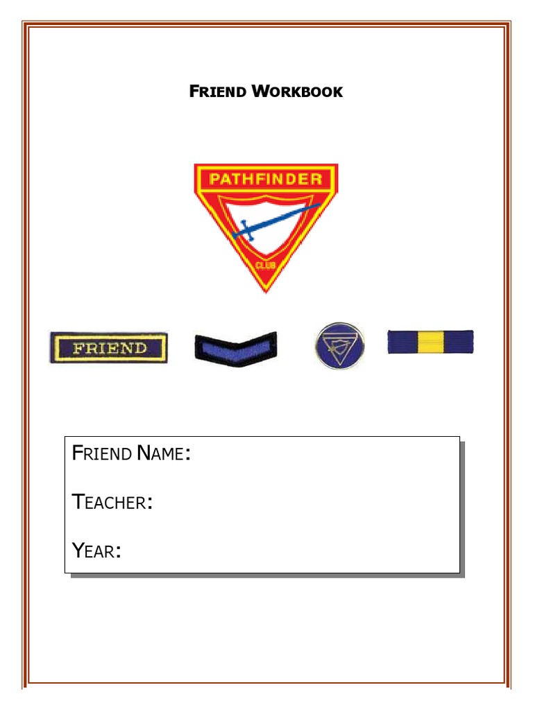 1 Friend Workbook | PDF | Knot