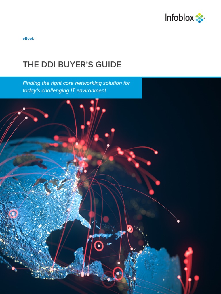 Infoblox Ebook Ddi Buyers Guide | PDF | Cloud Computing | Computer Network