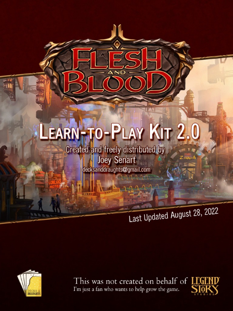 Flesh and Blood Learn-to-Play Kit | PDF