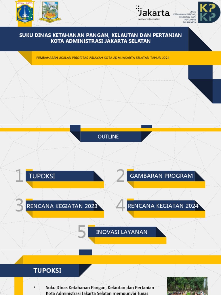 Pembahasan Usulan Prioritas Wilayah Kota Adm Jakarta Selatan Tahun 2024 ...