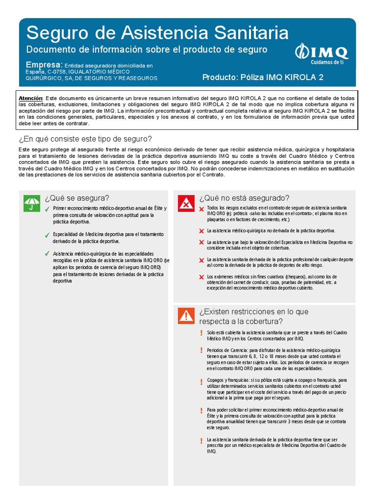 Ipid Kirola 2 | PDF | Seguro | Cuidado de la salud