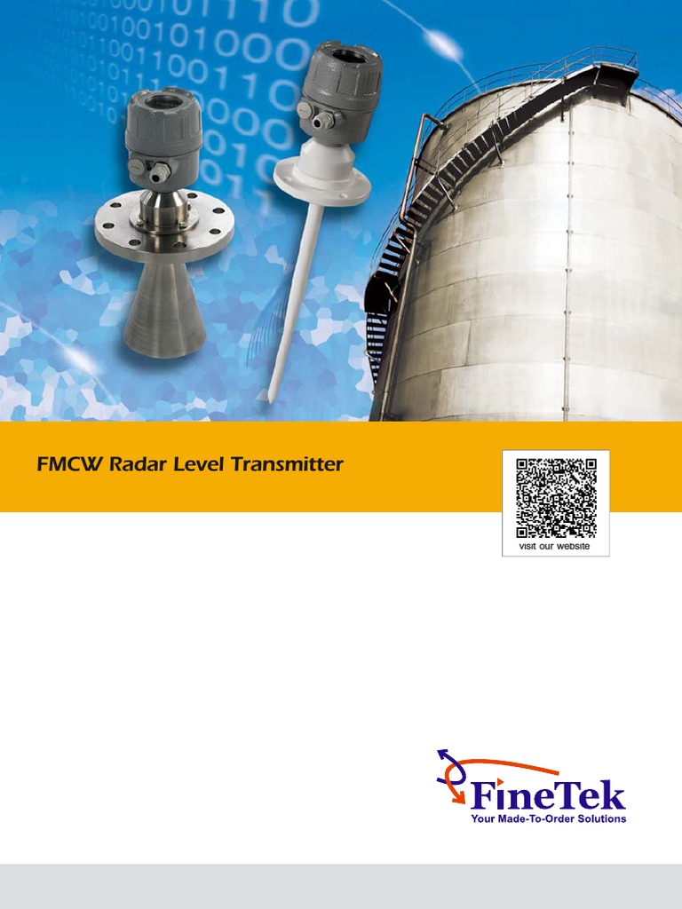 JFR FMCW Radar Level Transmitter - B0 - 65774187 | PDF | Radar ...