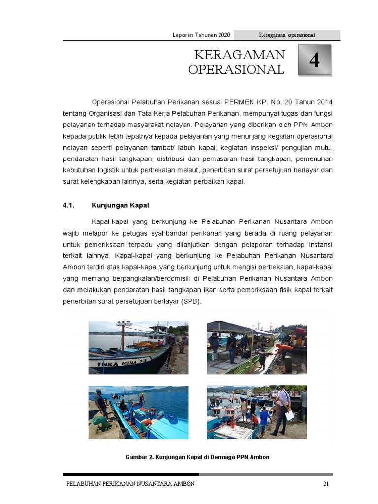 Operasional PPN Ambon 2020 | PDF