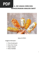 Proposal Usaha Ayam Geprek | PDF