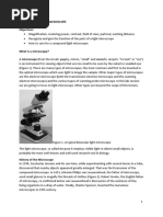 The Microscope | PDF | Microscope | Angular Resolution