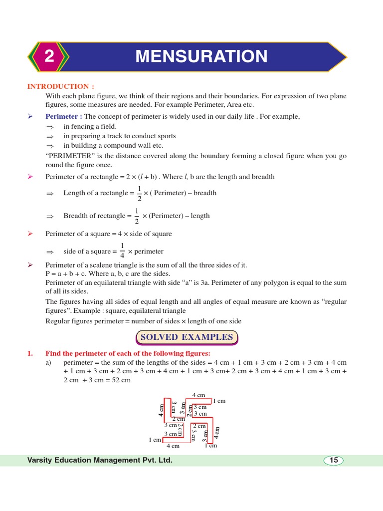 Calculating Perimeters, Areas, and Dimensions: A Collection of Geometry Word Problems | PDF ...