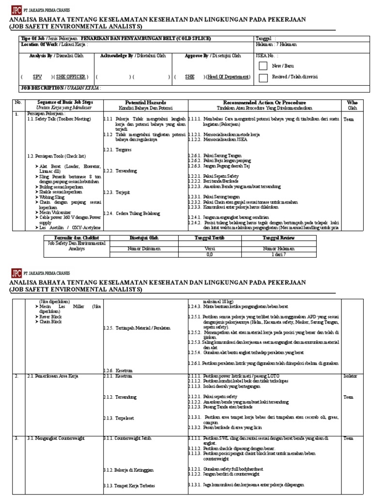 JSEA Cold Splice | PDF