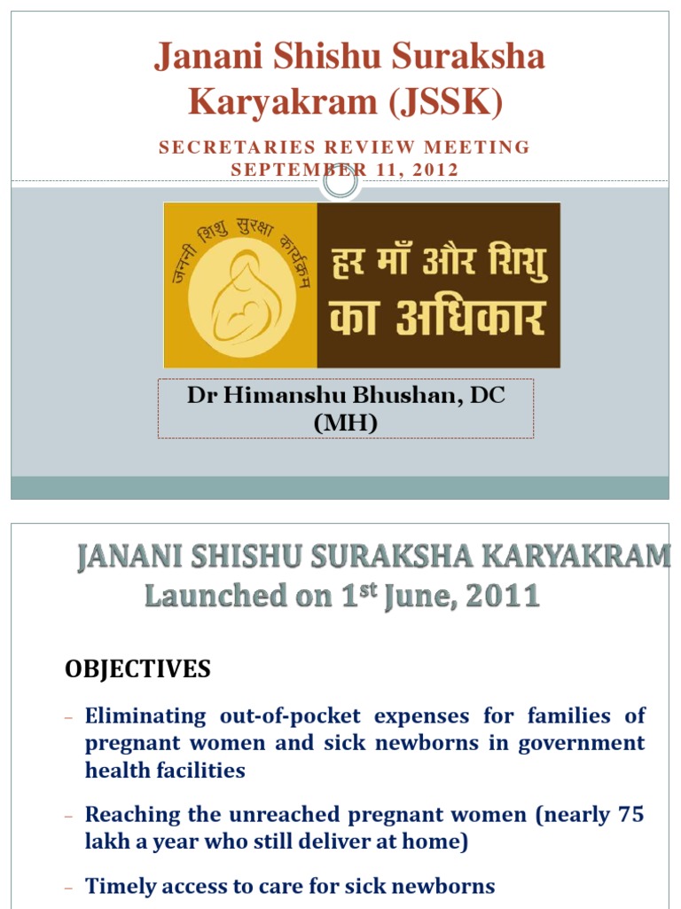 JSSK DC MH | PDF | Health Economics | Health Policy