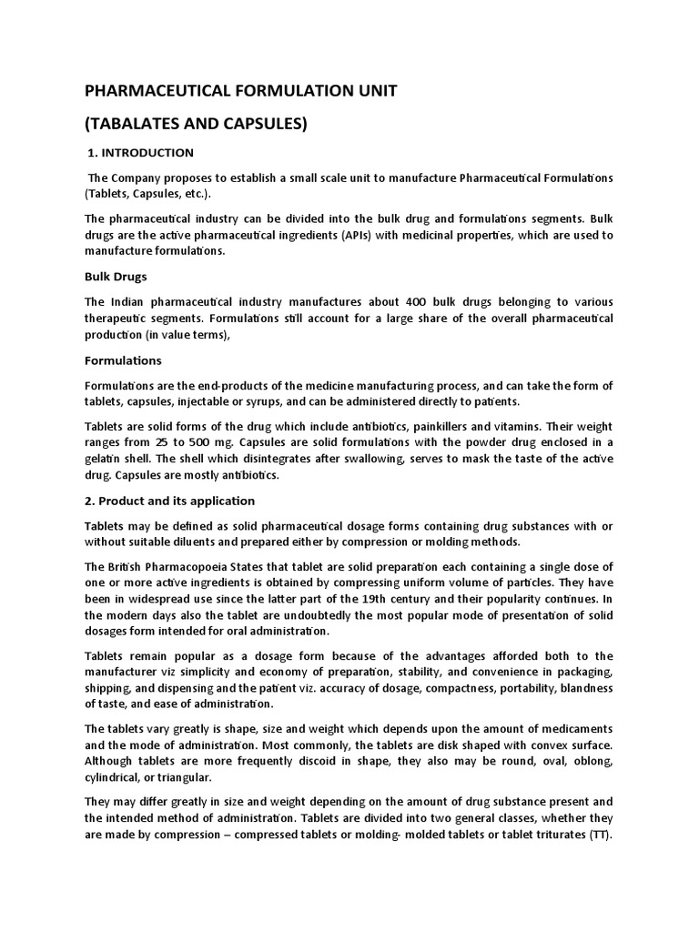 Project Report For Drug Park 10 | PDF | Tablet (Pharmacy ...