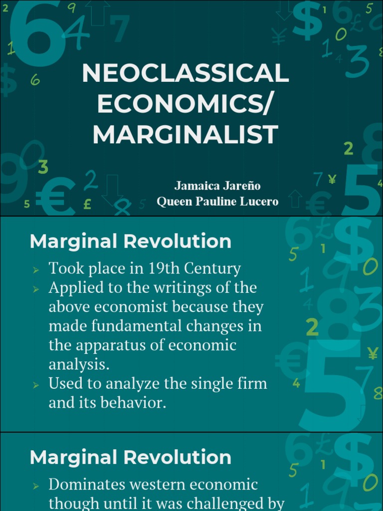 An Overview of the Marginal Revolution and Alfred Marshall's ...